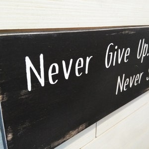 Distressed Black Sign, Custom Wood Sign, Personalized Wood Sign, Rustic ...