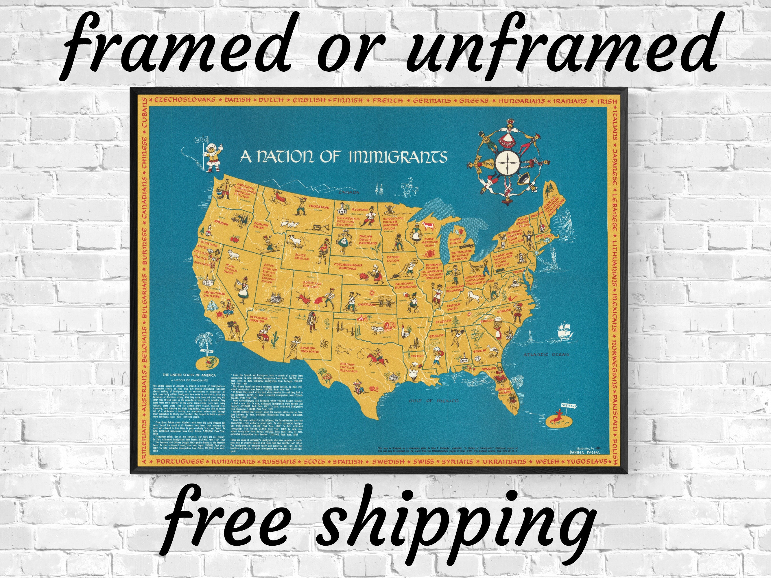Immigration World Map Immigration World Map