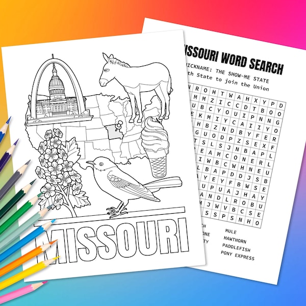 Flower Coloring Page - Etsy