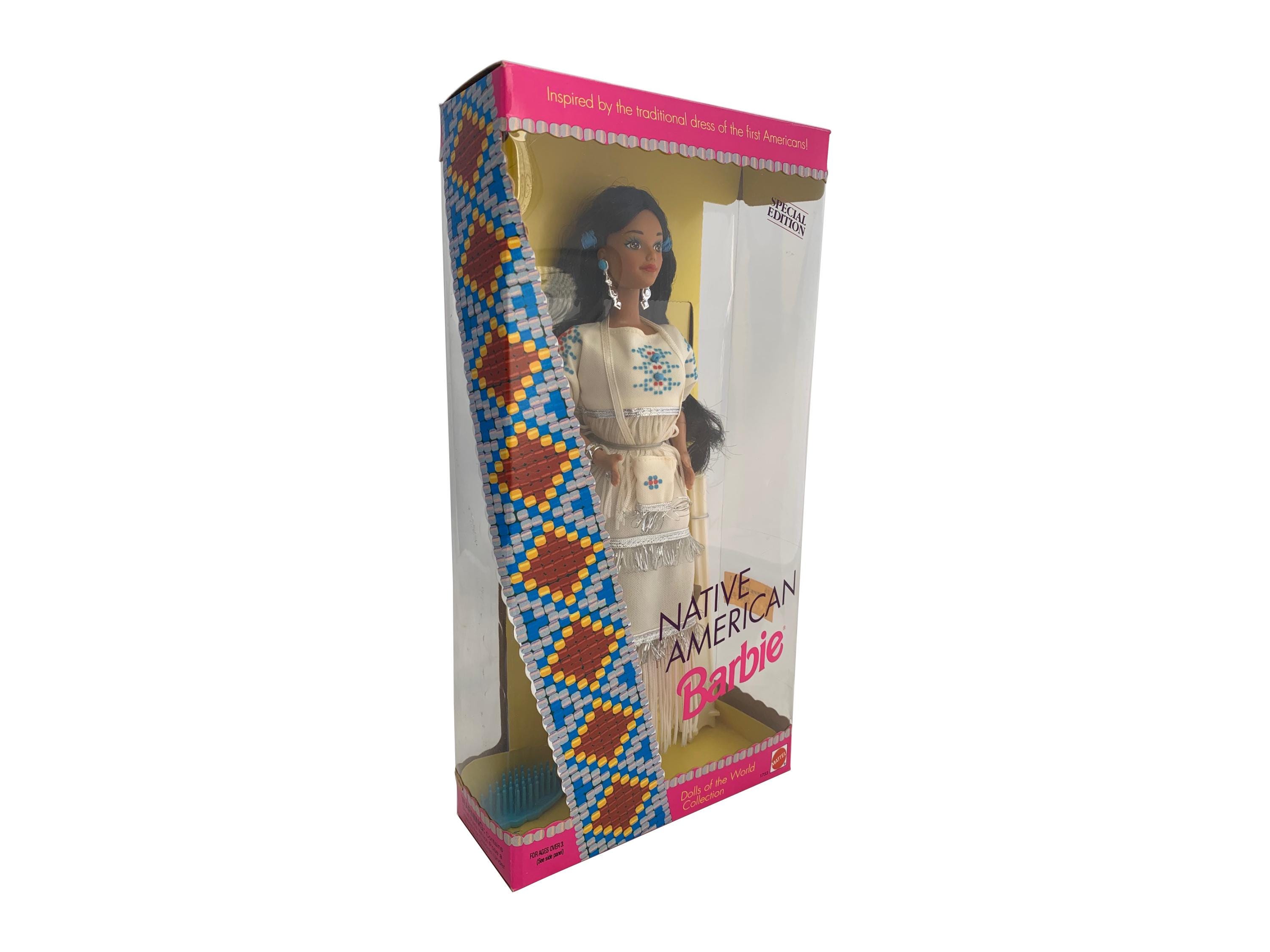 1992 Native American Barbie Special Edition, Dolls of the World ...
