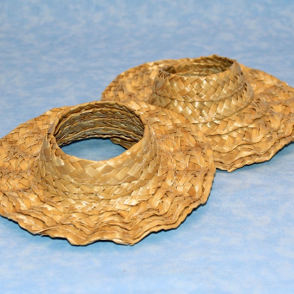 Straw Top Hat - Etsy