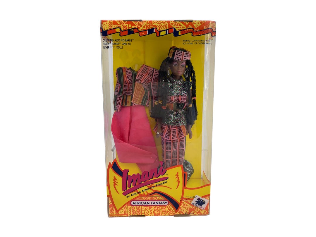 1992 Imani African American Princess Doll - African Fantasy Collection ...