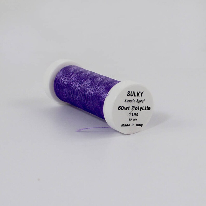 Sulky Polylite Thread, 60wt, Light Purple, 85 Yards, Quilting Thread ...