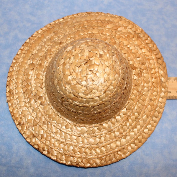 Straw Top Hat - Etsy