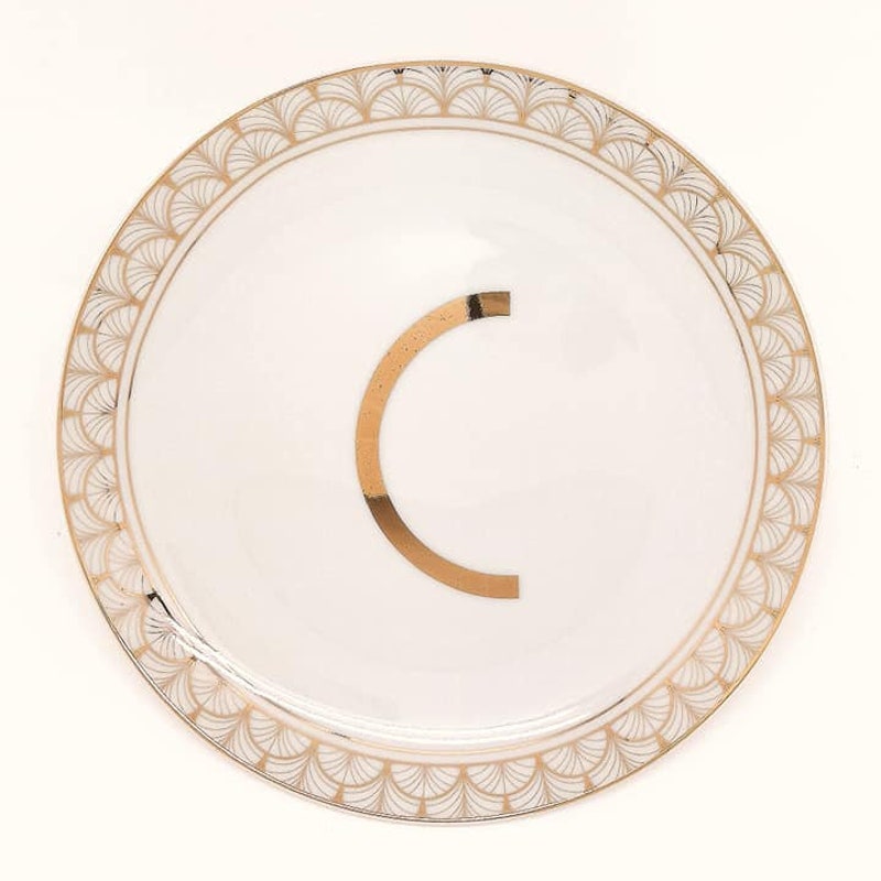 Monogrammed Plate - Etsy