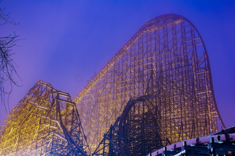 Steel Vengeance - Roller Coaster Prints - Etsy