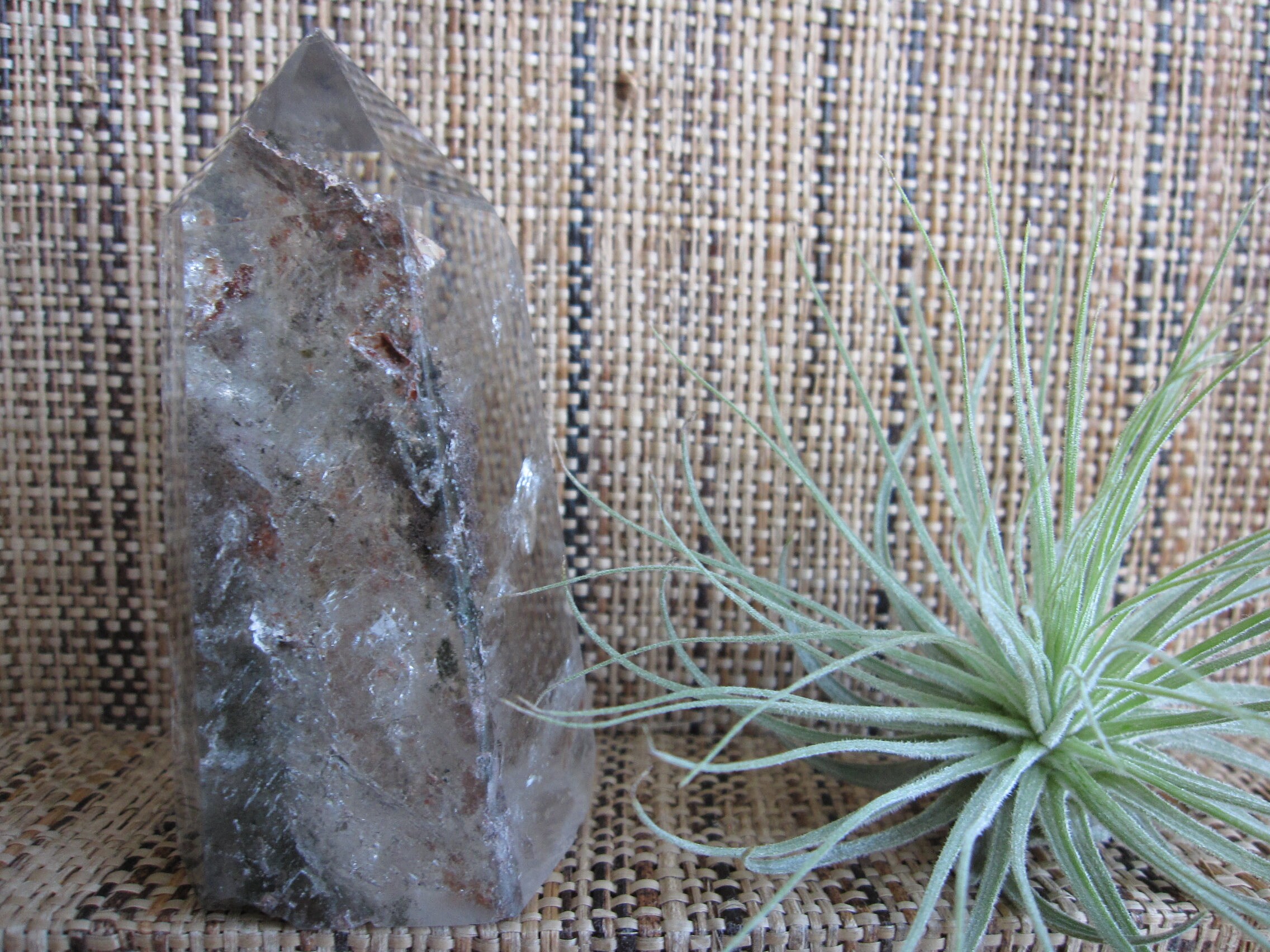 215g Medium Polished Lodolite Tower / Garden Quartz / Scenic - Etsy 日本