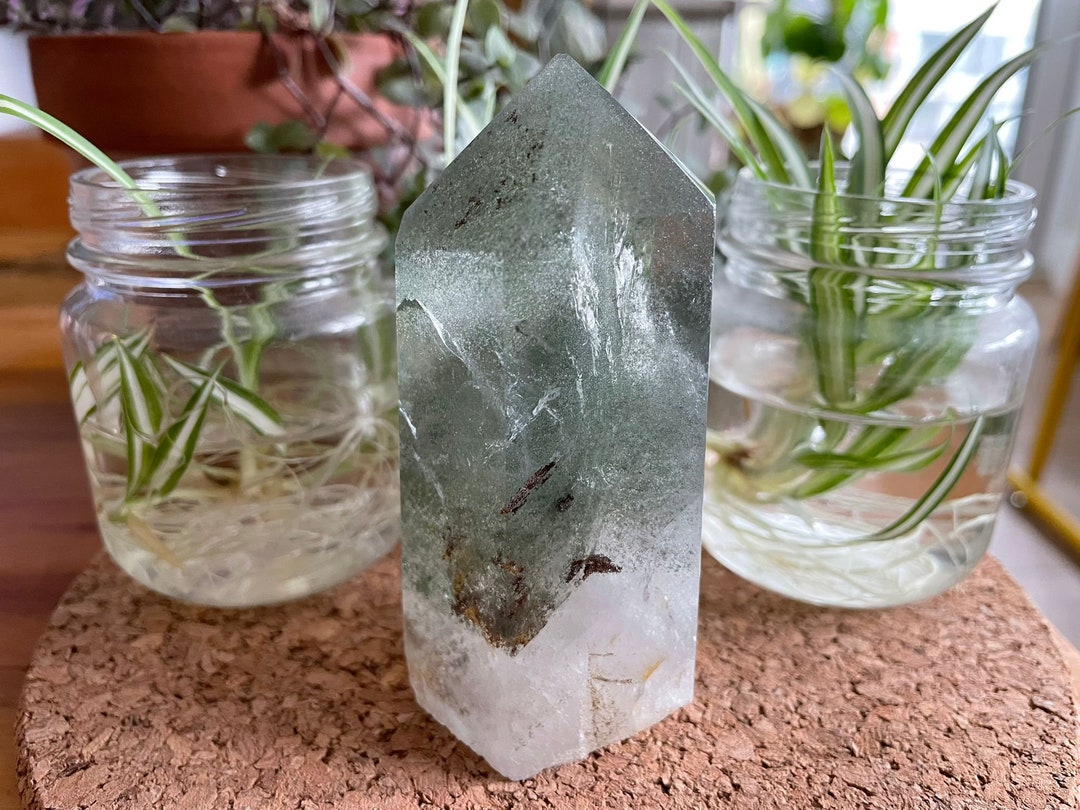 231g Medium Polished Angel Phantom Quartz / Amphibole Quartz / Scenic ...