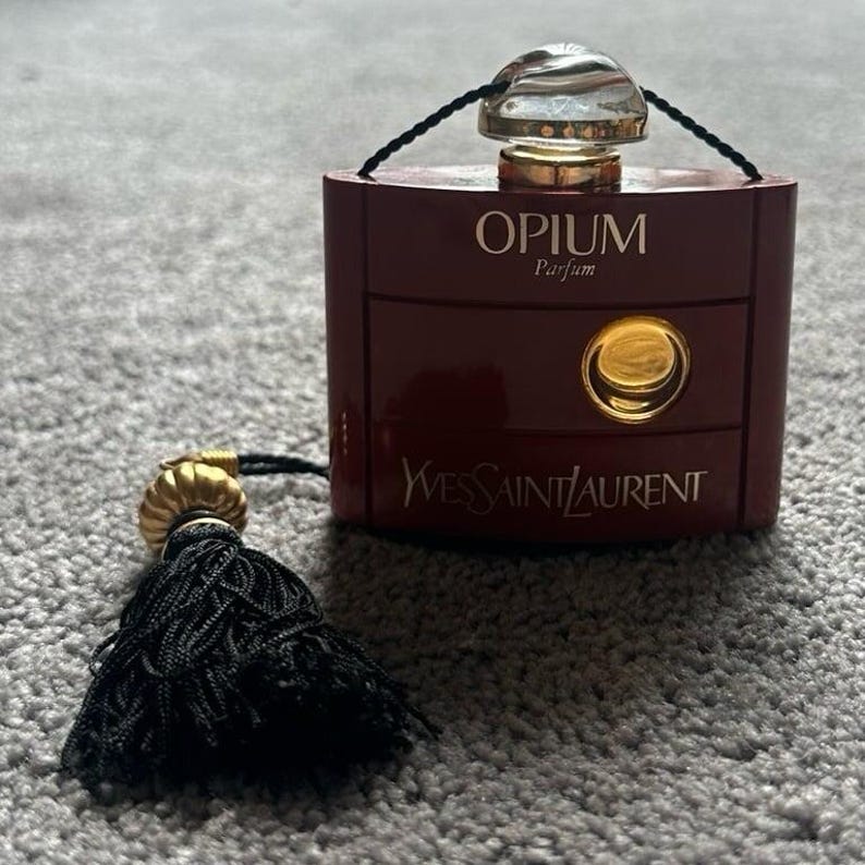 Rare New Vintage Opium by Yves Saint Laurent Pure Parfum 1/2 Oz 15 Ml ...
