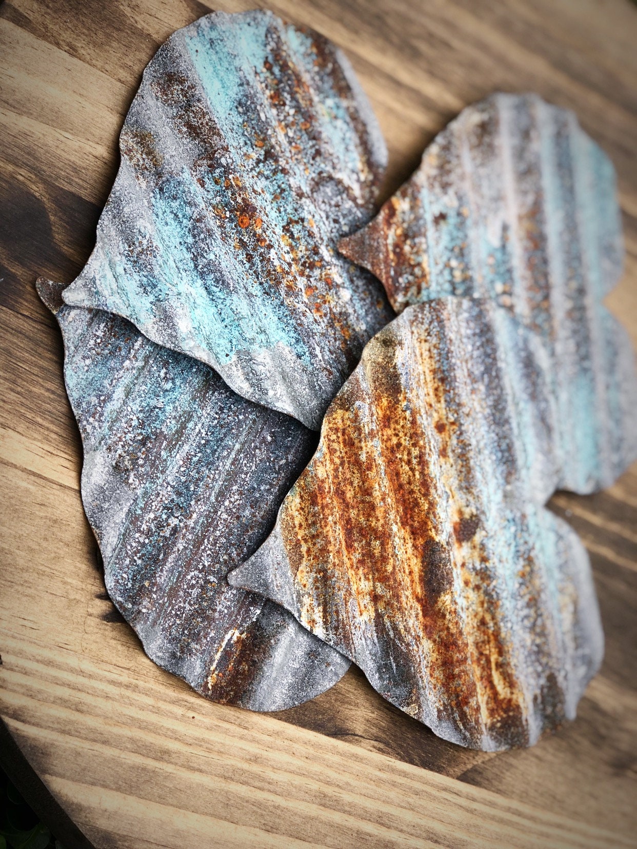 Rusty Heart Sm | Etsy