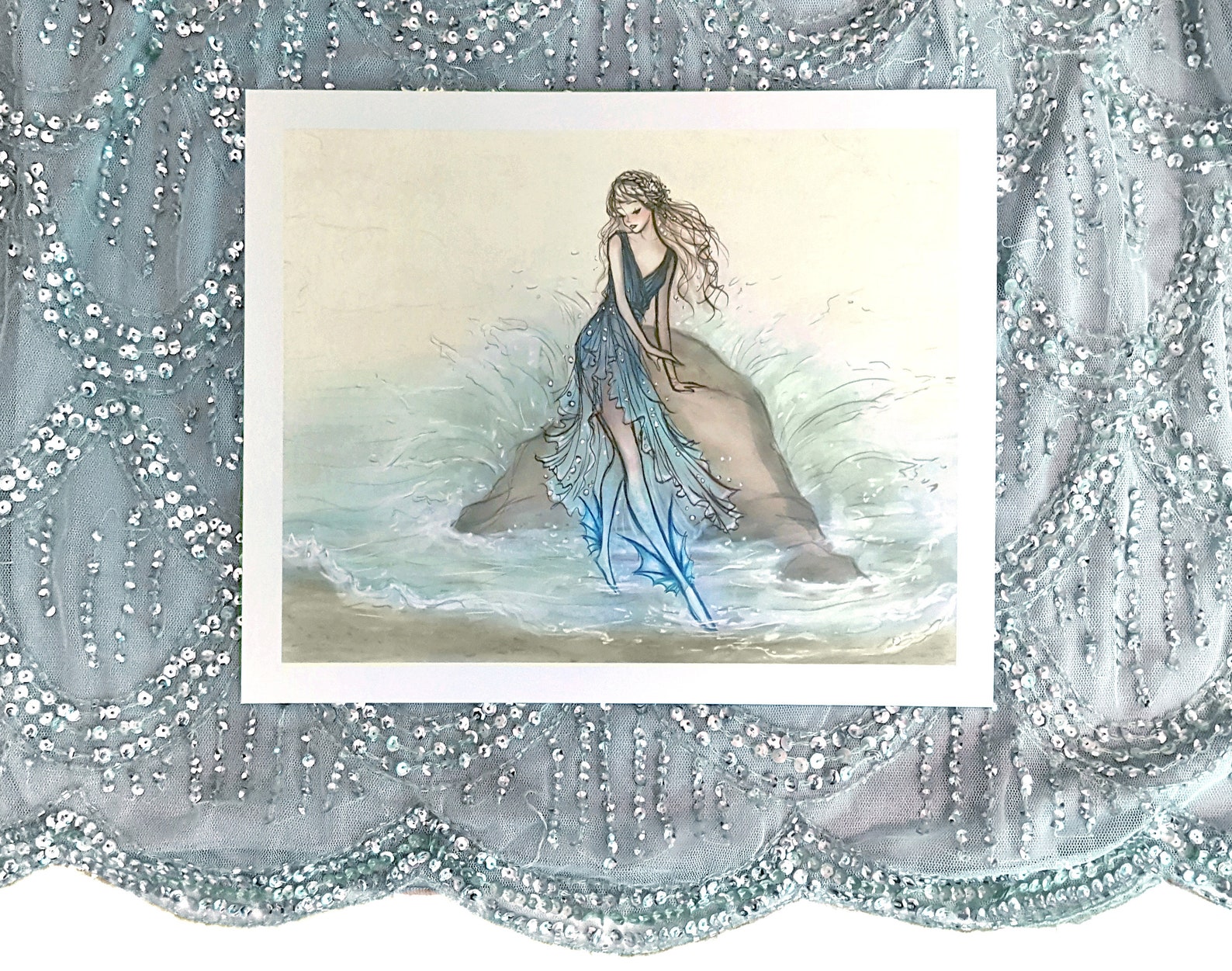 Nereid Art Print | Etsy