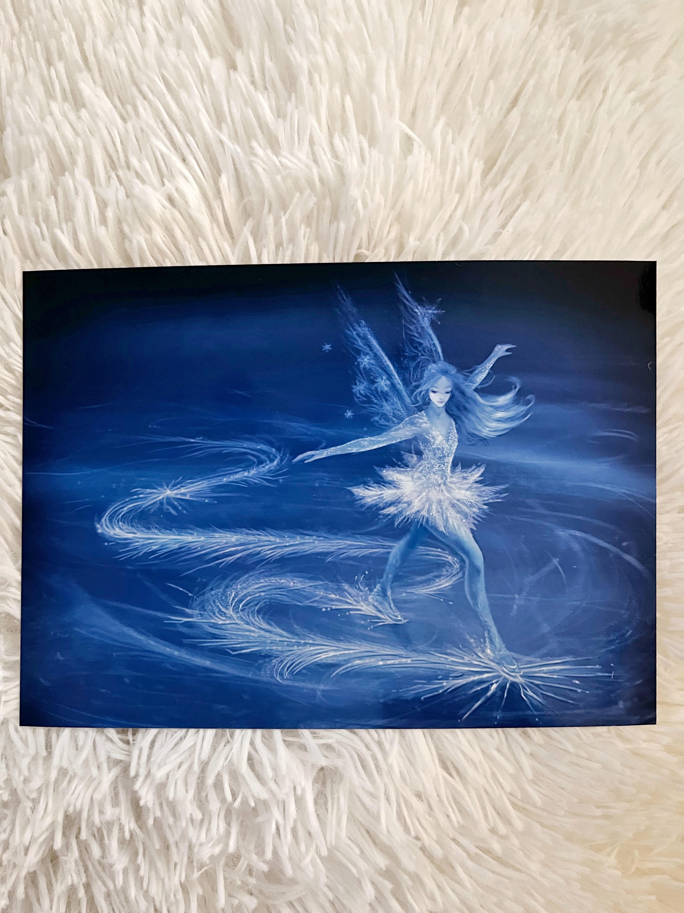 Frost Fairy Print - Etsy