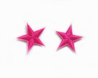 Hot Pink Stars | Etsy