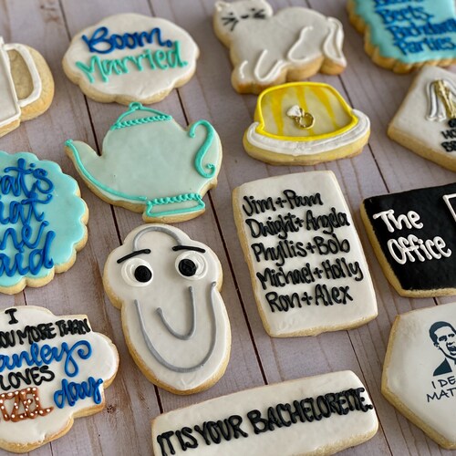 The Office Cookies - Etsy