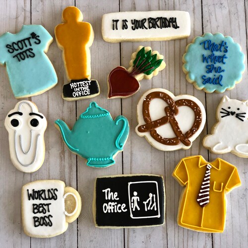 The Office Cookies - Etsy