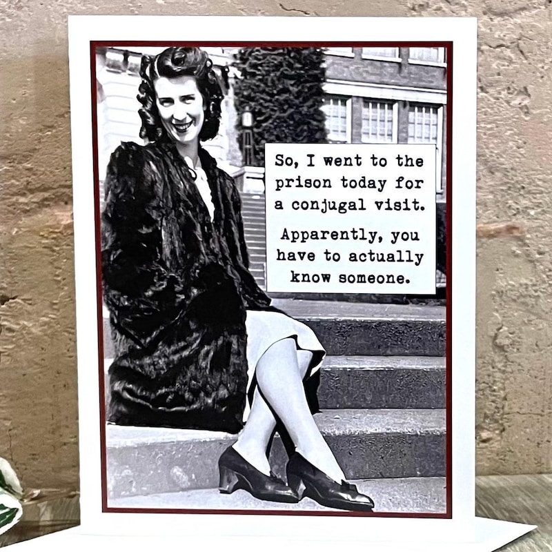 Funny Woman Birthday Cards - Etsy