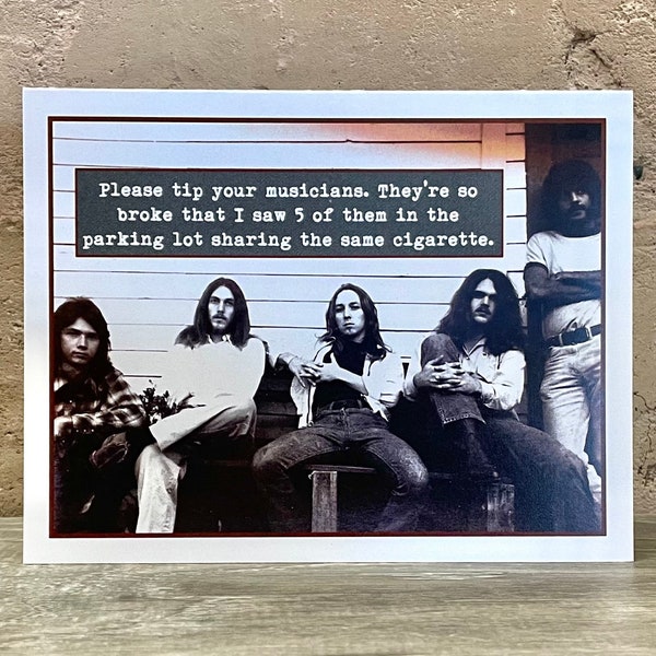 Rock Band Cards - Etsy