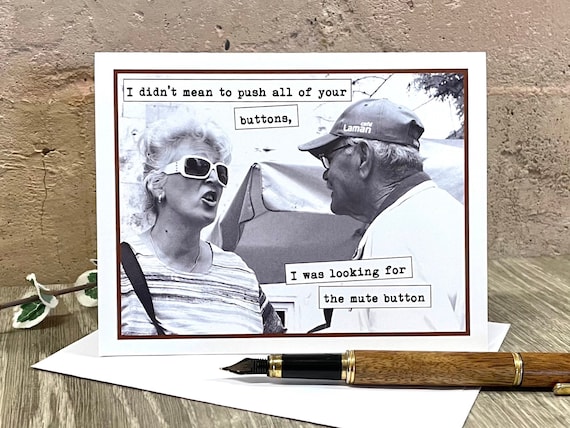 Funny Birthday Card for a Sassy Friend Vintage Photo Card - Etsy