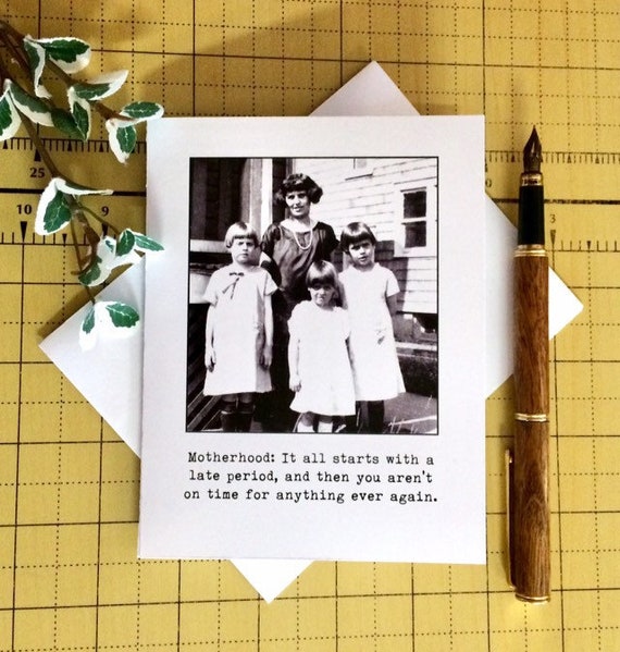 Funny Card for Mom Funny Mother's Day Card Funny Vintage | Etsy