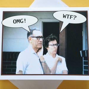 Funny Card Funny Card for Friend Funny Greeting Card OMG | Etsy