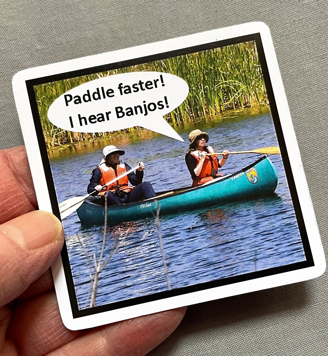 Magnet for Canoers and River Runners, Refrigerator Magnet, Deliverance ...
