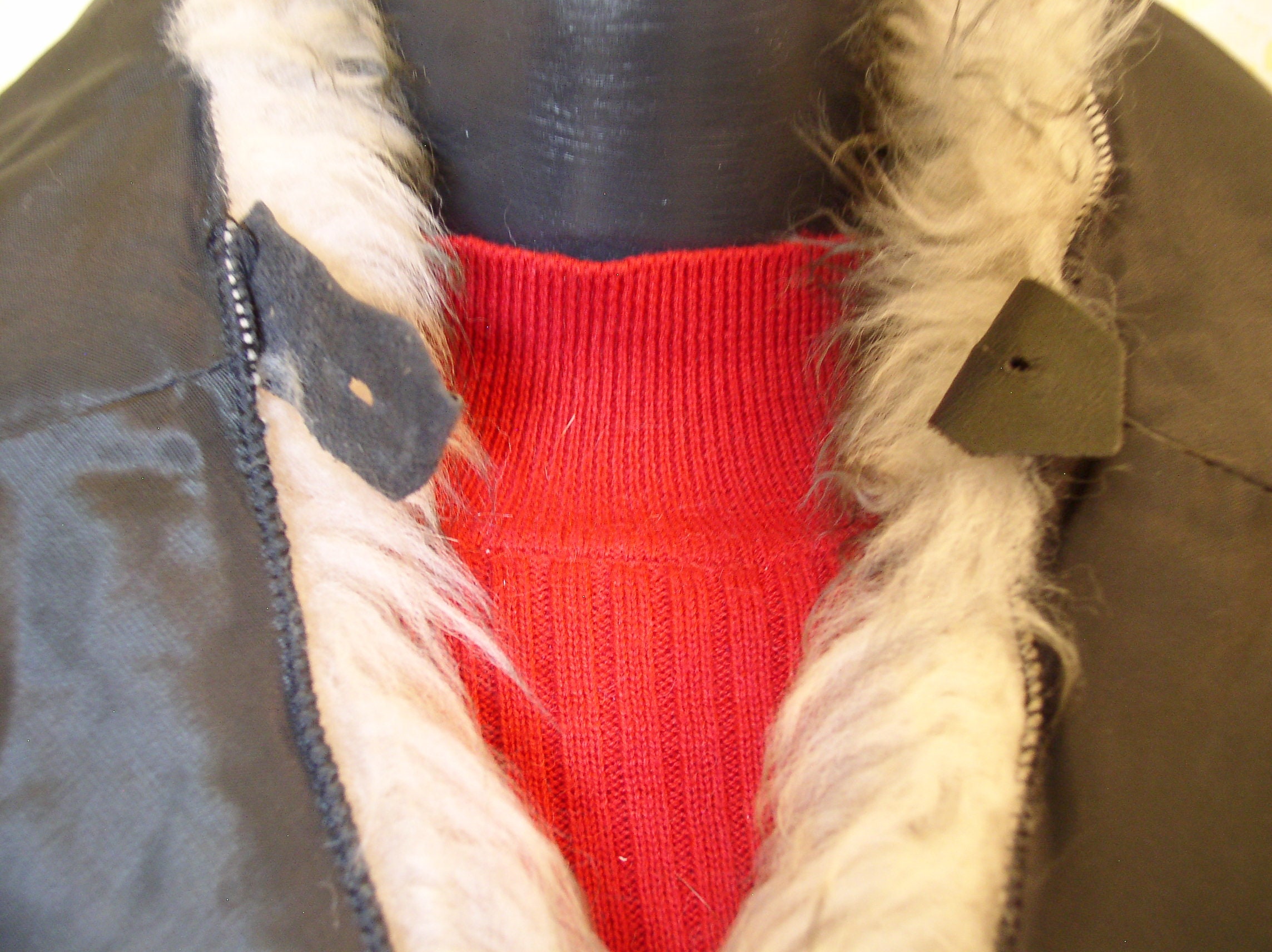 Fox Fur Collar Vintage Silver Fox Collar....fox Fur Silver Fox - Etsy