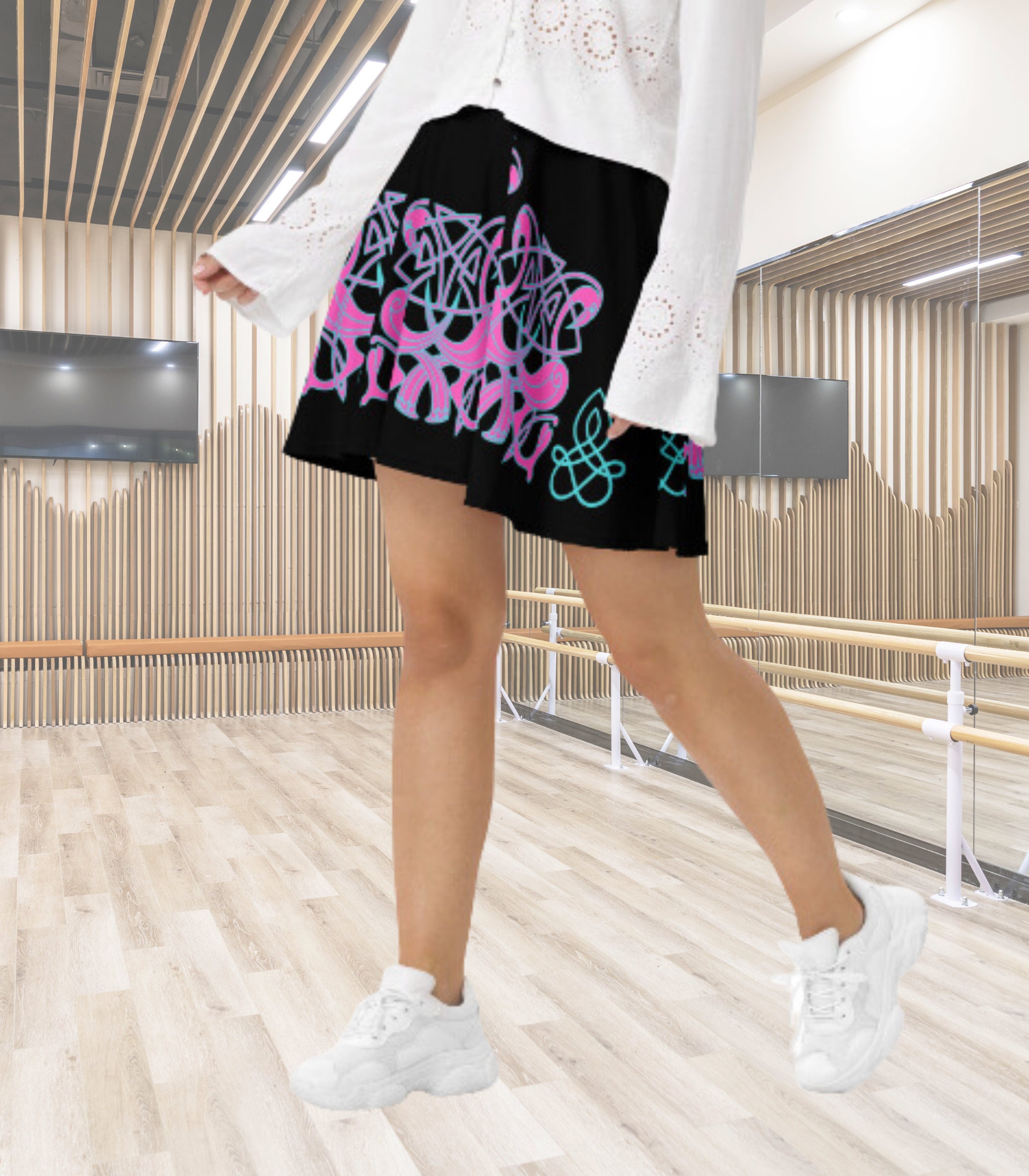 Irish Apparel Irish Dance Skater Skirt Irish Step Dancing - Etsy