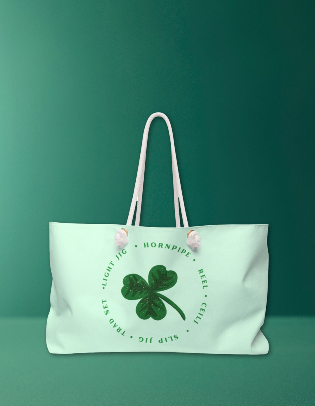 Irish Dances Weekender Bag, Irish Dance Bag, Irish Step Dance Gifts ...