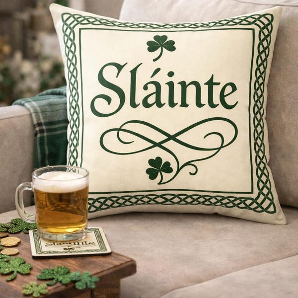 Irish Pillow - Etsy