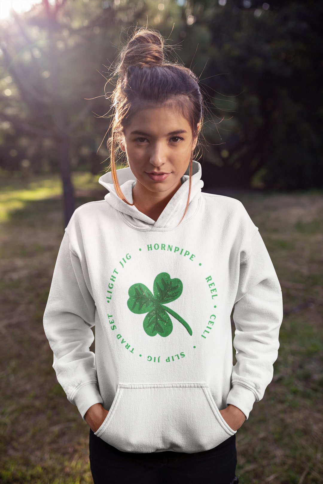 Irish Dance Clover Feis Unisex Hoodie, Irish Dance Hoodie, Gift for ...