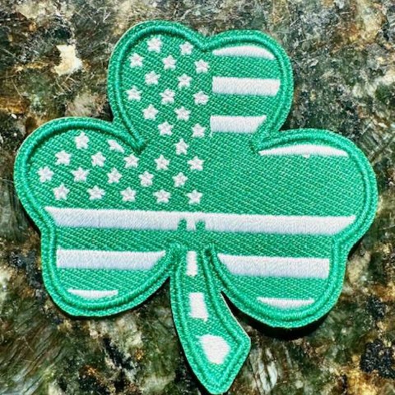 Embroidered Shamrock - Etsy