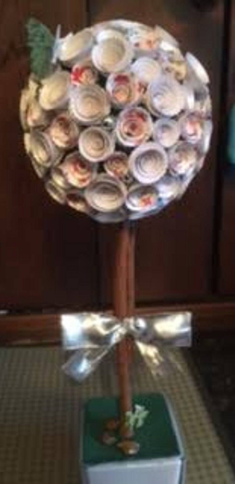 Paper Flower Topiary Tree/table Centrepiece/table Decoration/wedding ...