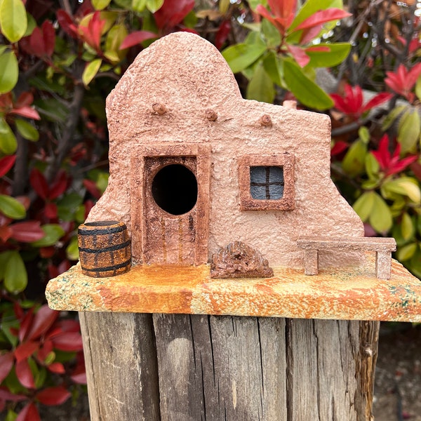 Adobe Birdhouse - Etsy