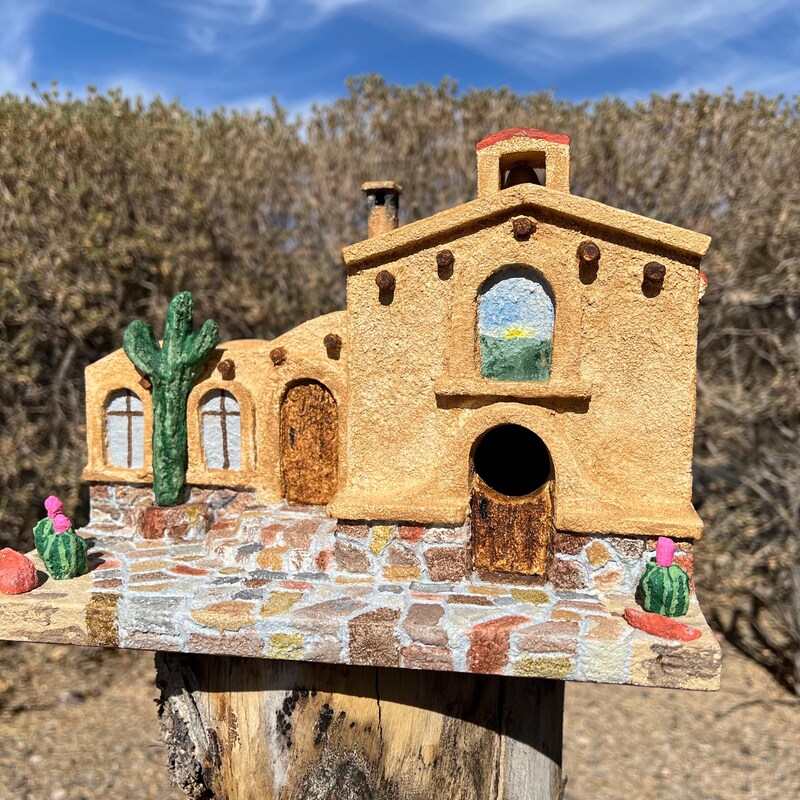 Church Bird House - Etsy