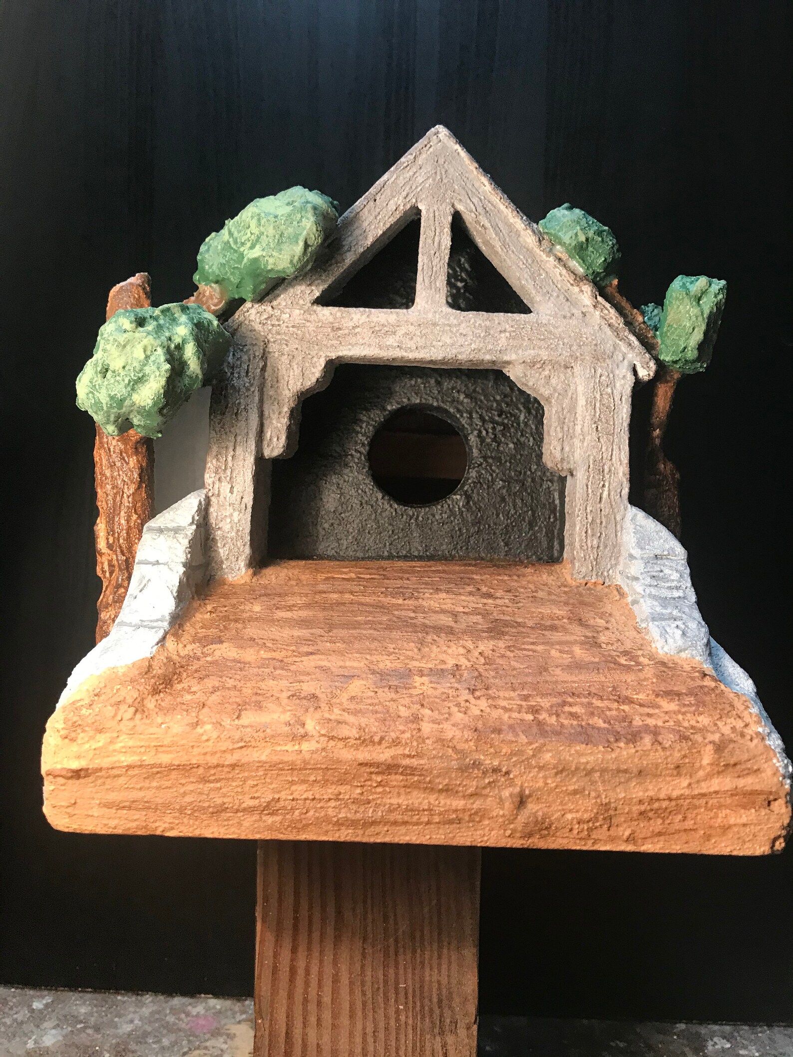 Covered Bridge Birdhouse - Etsy