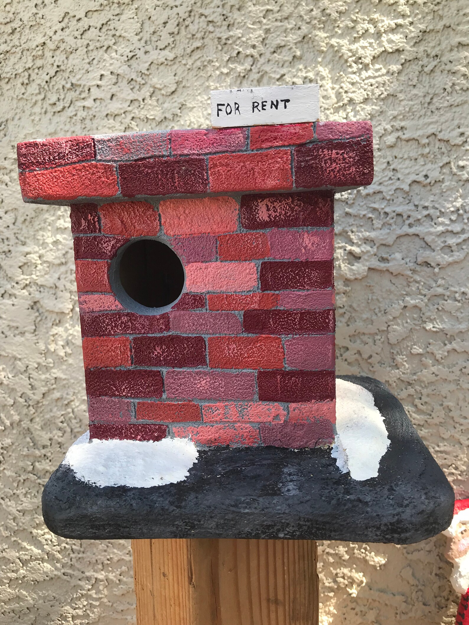 SANTA CHIMNEY BIRDHOUSE - Etsy
