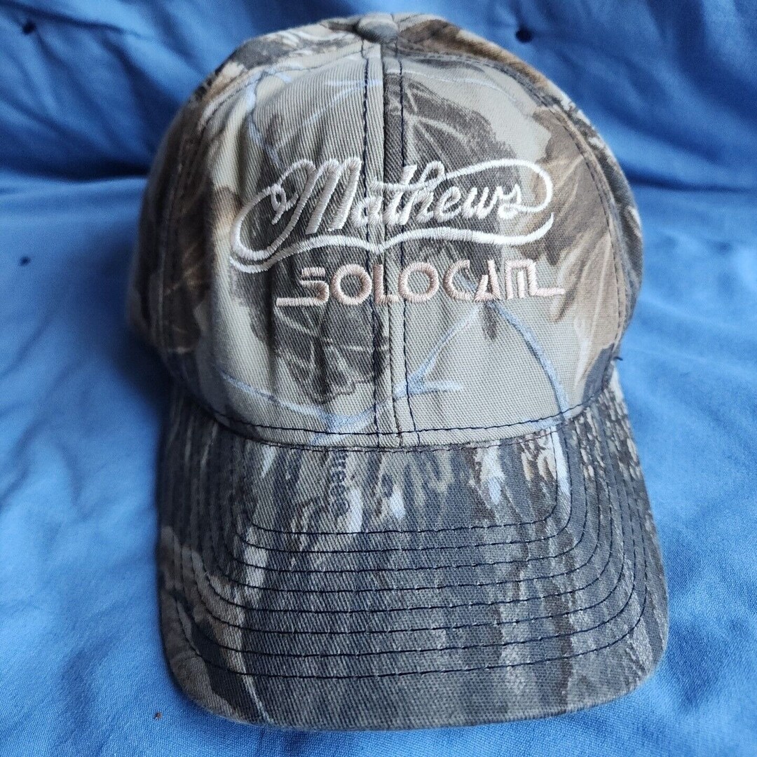 Matthew's Solo Cam Baseball Cap Trucker Hat Adjustable Adult Size Camo ...