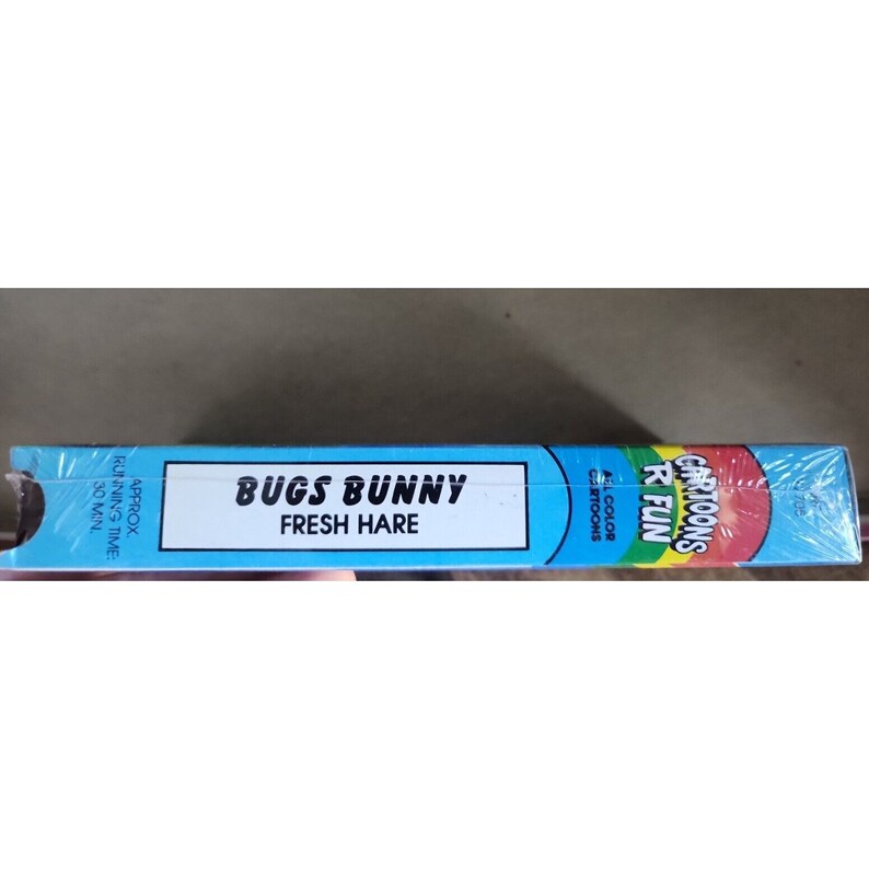 Bugs Bunny Fresh Hare By Cartoons Vhs Brand New Sealed Etsy