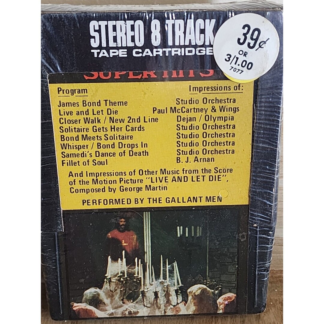 The Gallant Men Super Hits George Martin Live and Let Die NOS Sealed 8 ...