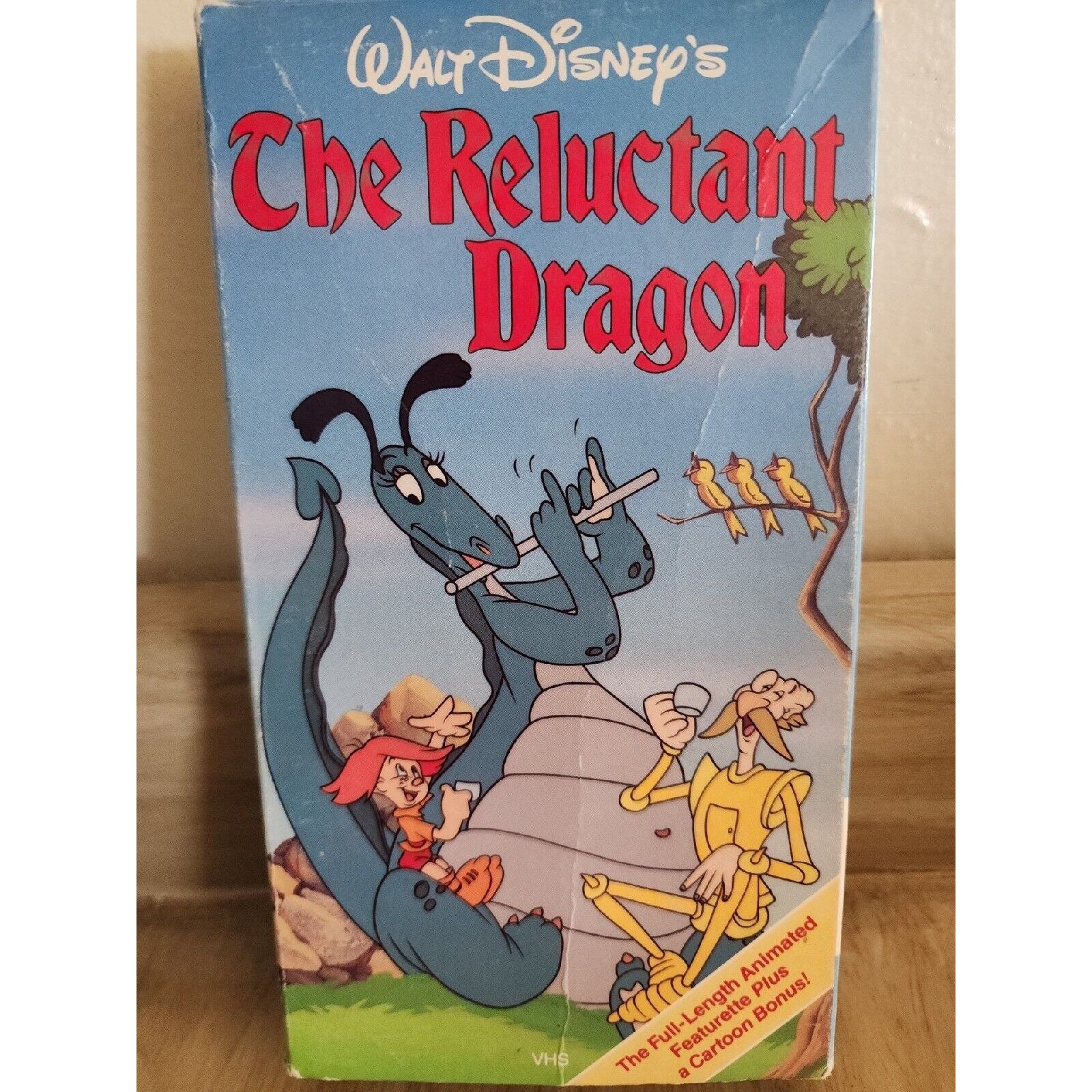 VHS Walt Disney the Reluctant Dragon VHS 1987 - Etsy