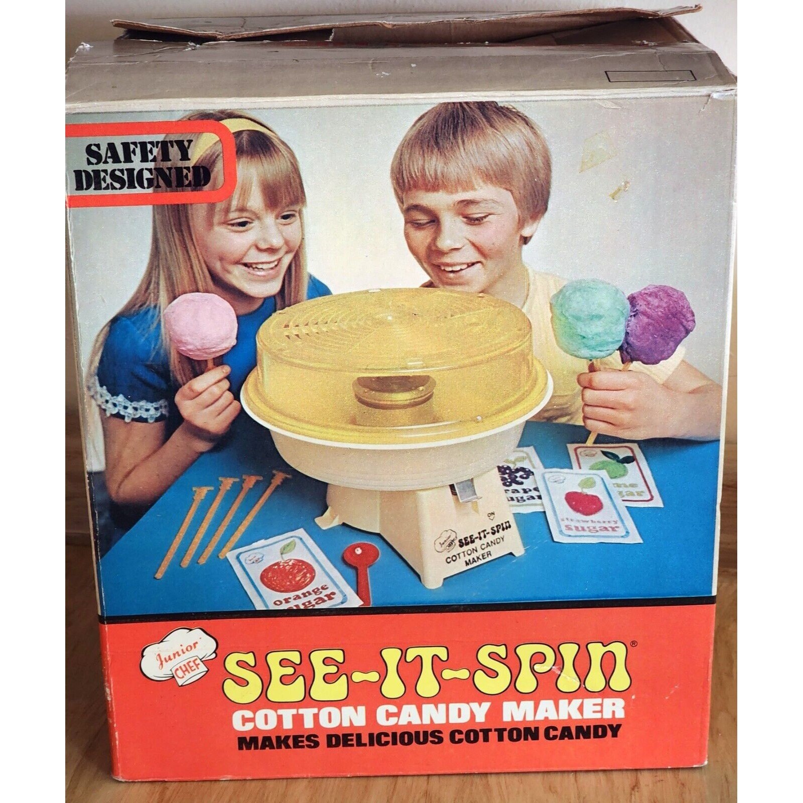 First Cotton Candy Machine