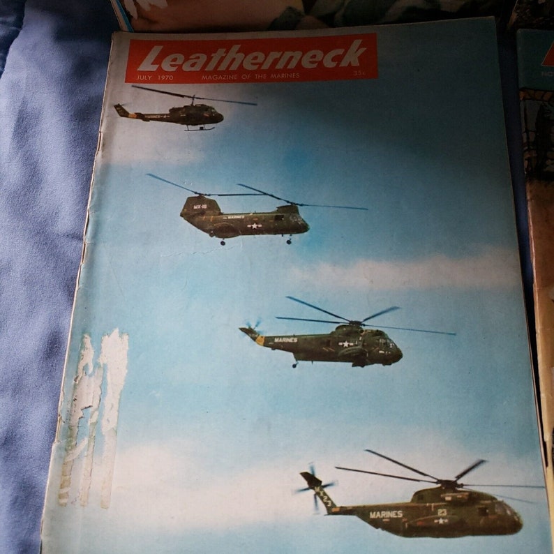 Leatherneck Magazine of the Marines 1970 1971 Vintage Lot of - Etsy
