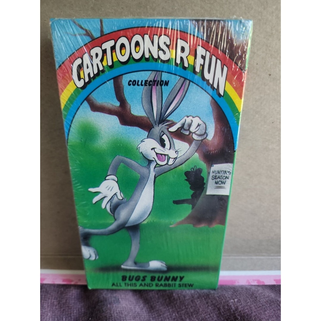 Cartoons R Fun Bugs Bunny All This and Rabbit Stew VHS Brand New Sealed ...