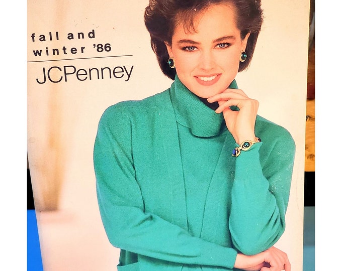 1986 Jcpenney Fall & Winter Catalog Fashion Furniture Electronics See ...