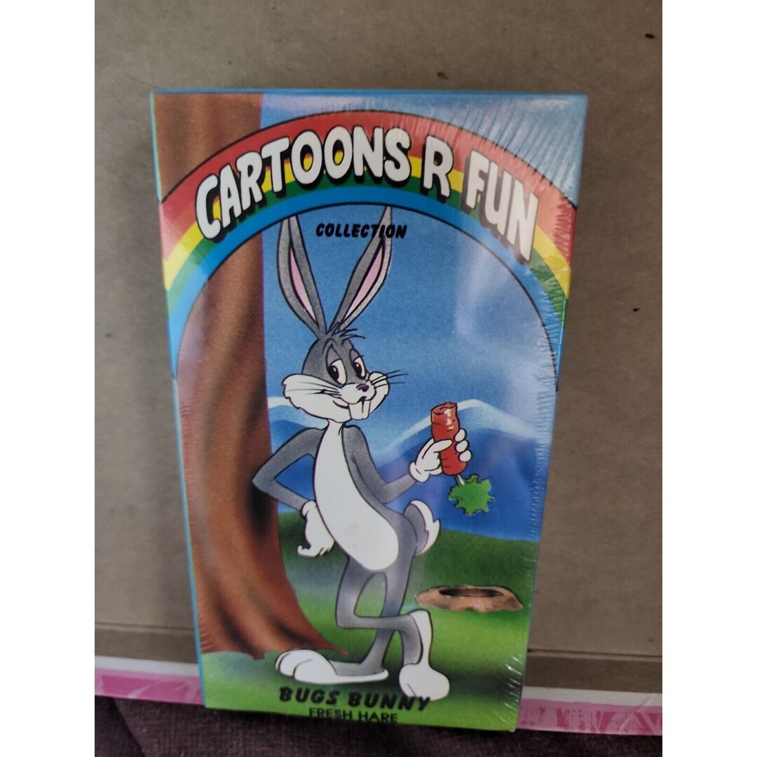 Bugs Bunny Fresh Hare By Cartoons Vhs Brand New Sealed Etsy