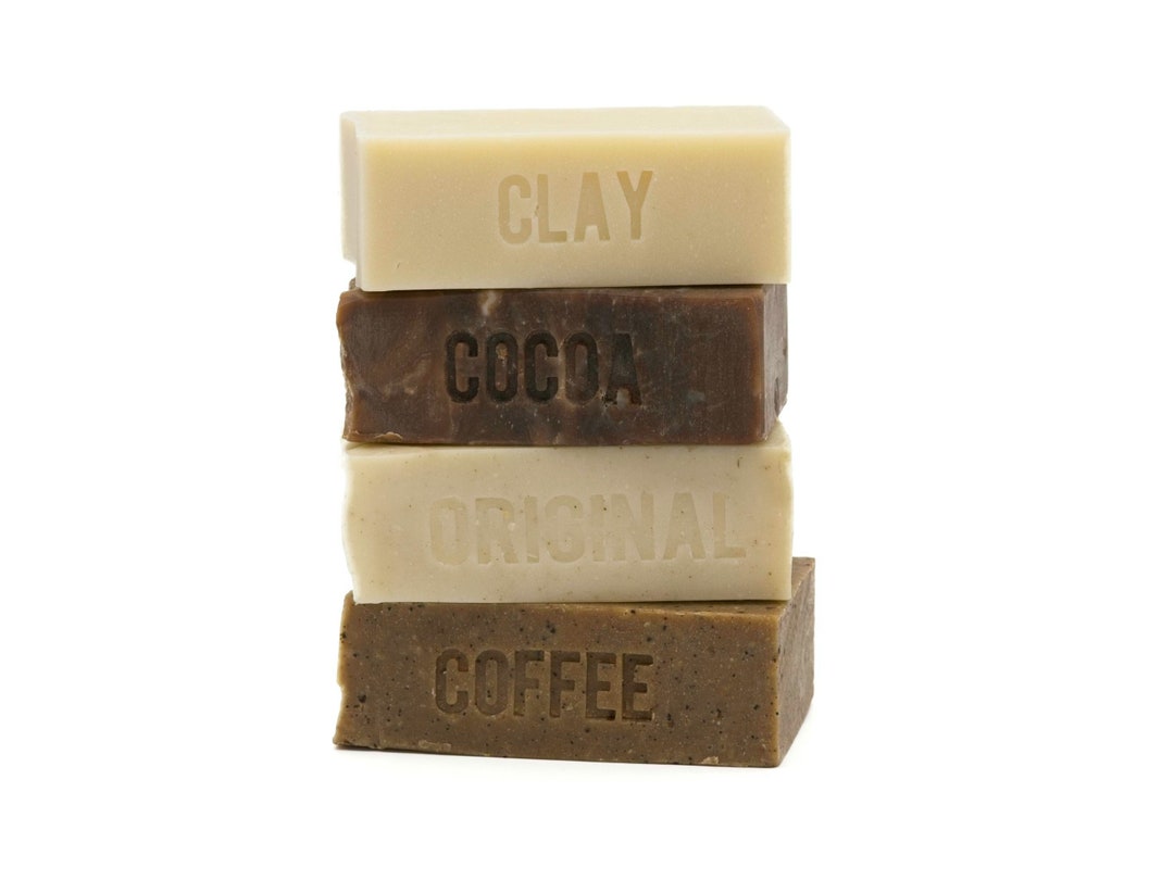 Promo Soap Bundle - Handmade Plant Based Unscented Soap, All Natural ...