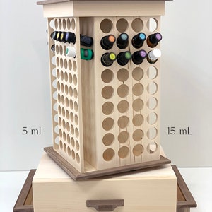 The All Bottle Rotator Essential Oil Storage Rack, Holds 182 Essential ...