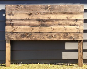 Rustic headboard | Etsy