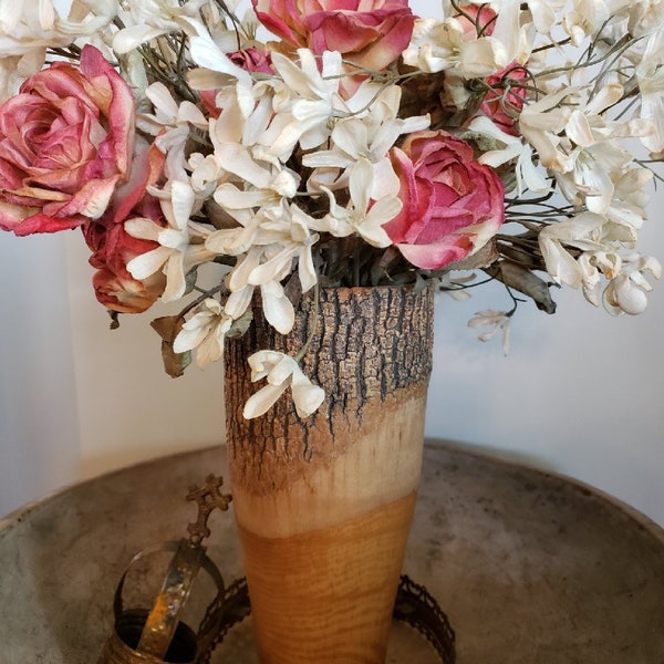 Log Vase - Etsy