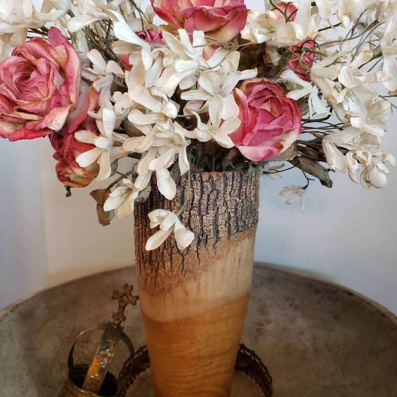 Log Vase - Etsy